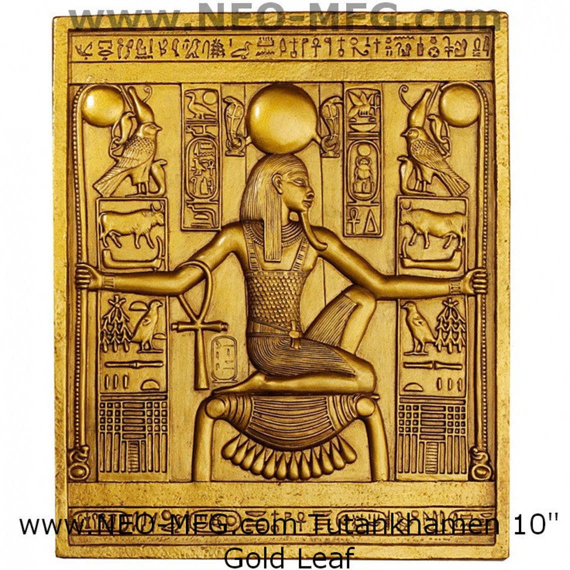 Egyptian HEH God of Infinity Tutankhamen Fragment Plaque Wall - Etsy