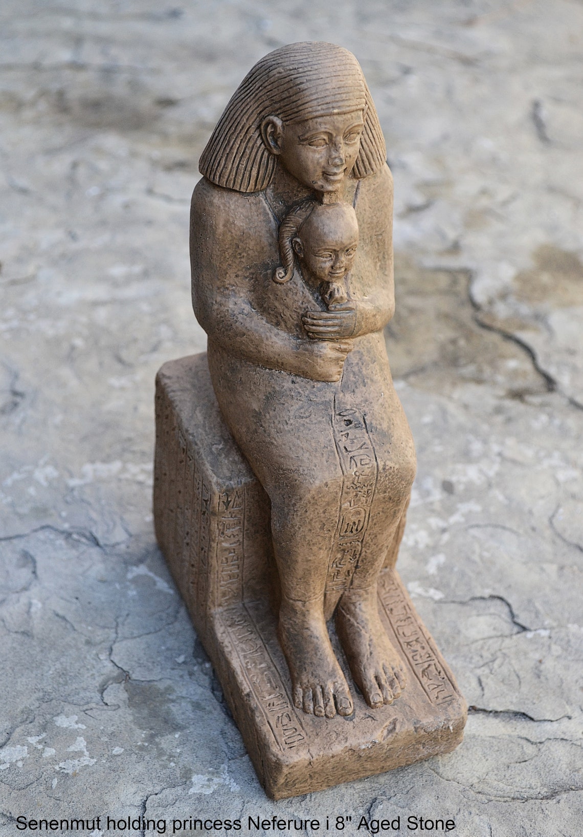 History Egyptian Senenmut Holding Princess Neferure I Artifact - Etsy