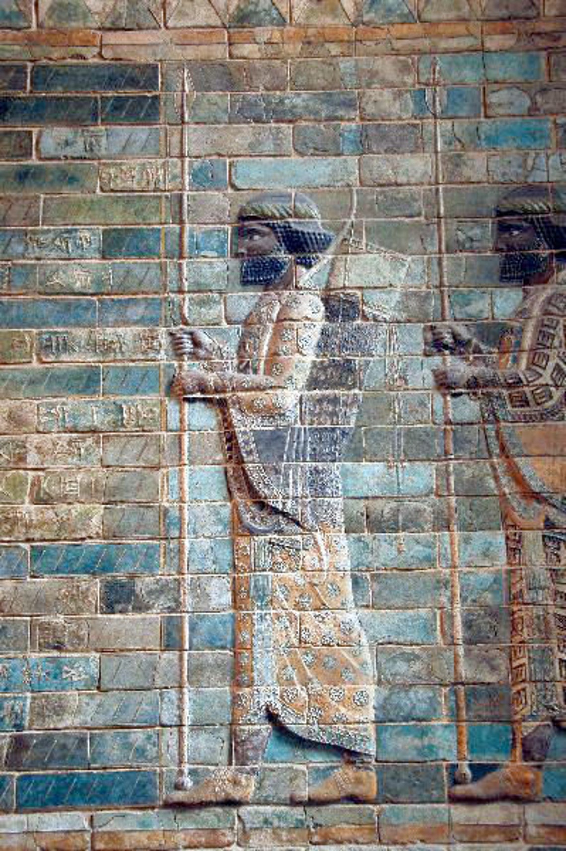 Assyrian Guard of the Kings Persian Persepolis Guard King Susa Soldiers ...