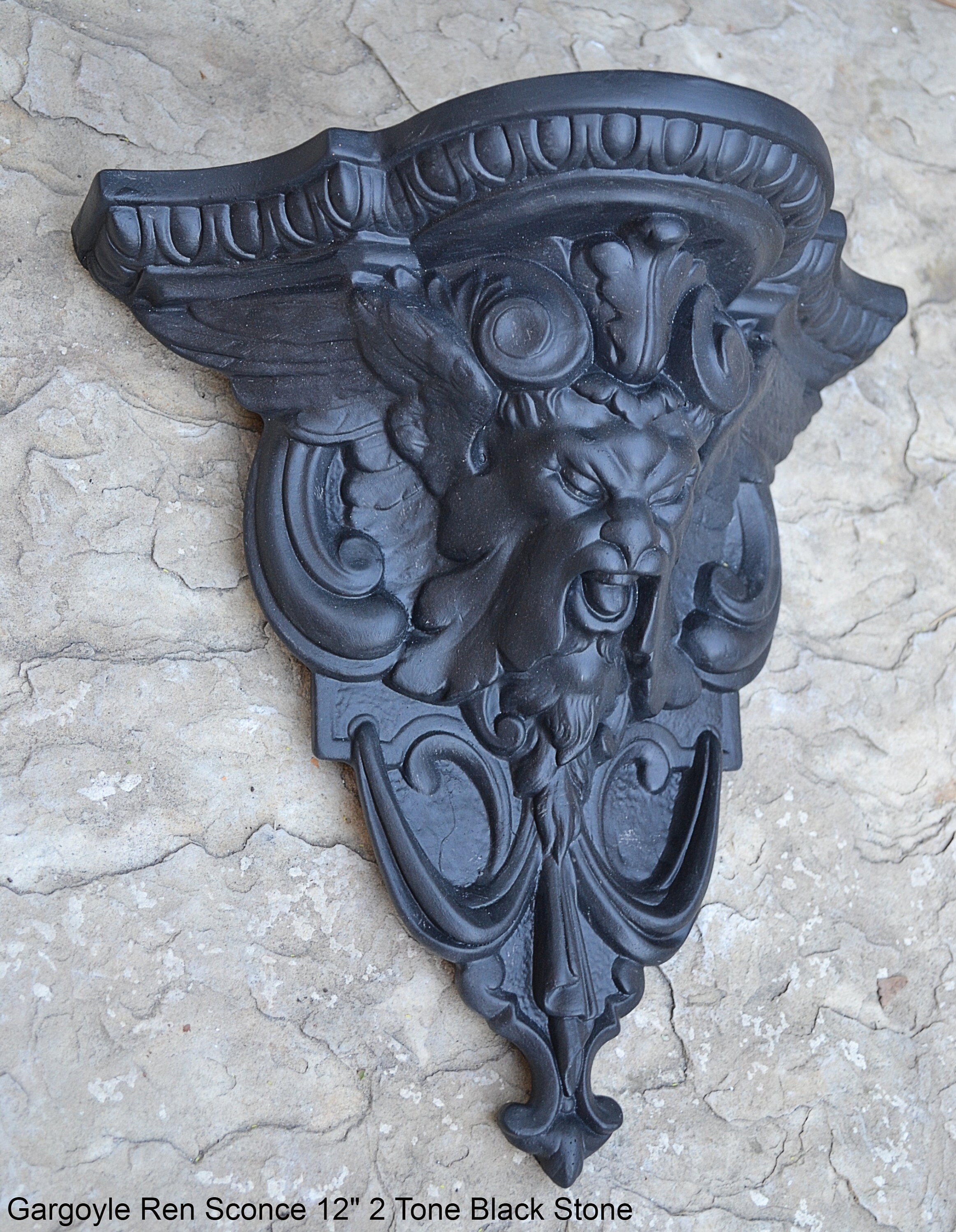 Gargoyle Satyr Wall Shelf Corbel Grotesque Goblin Sculpture Www.neo-mfg ...