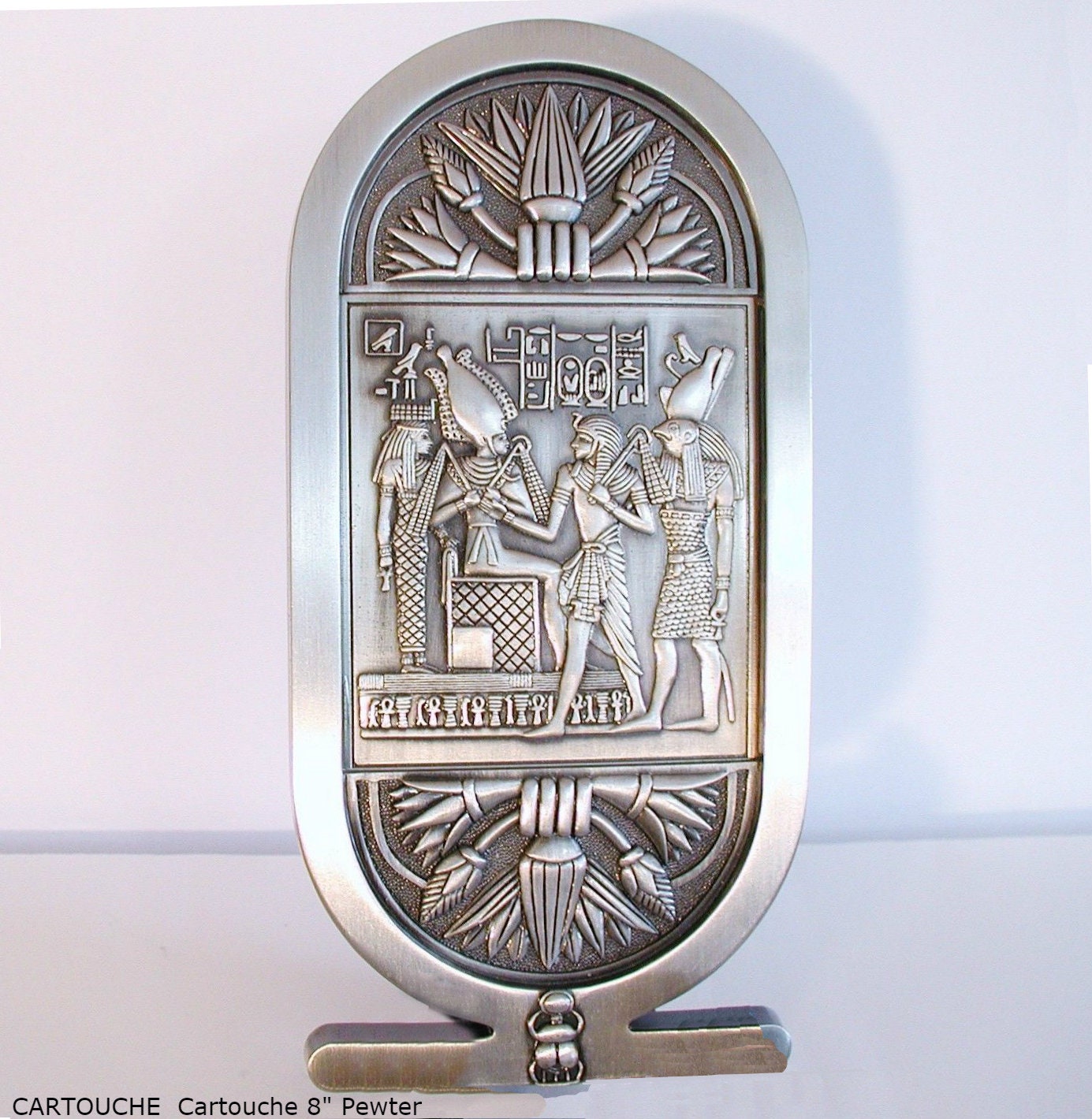 Egyptian Cartouche Shenu Artifact Carved Sculpture Statue - Etsy Australia