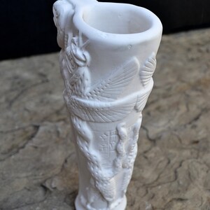 Sumerian Libation Cup of King Gudea Caduceus Votive Chalice Statue ...