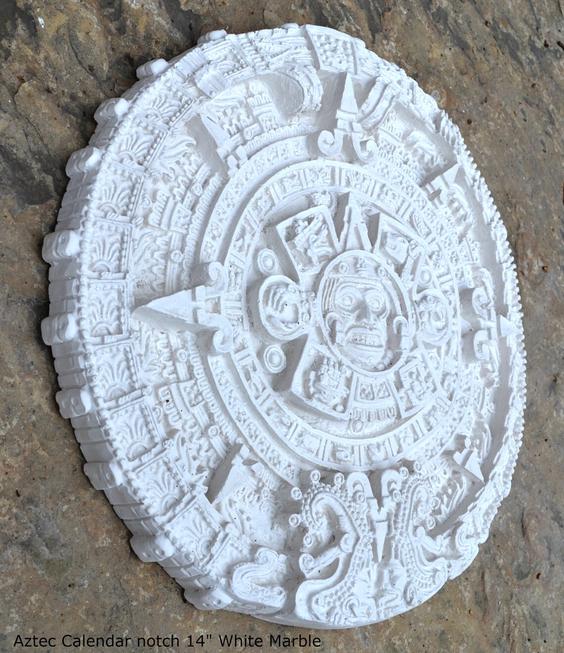 Aztec Mayan Calendar Noch Artifact Carved Sculpture Statue | Etsy