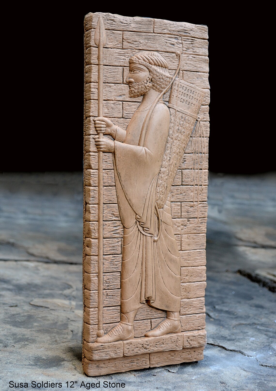 Assyrian Guard of the Kings Persian Persepolis Guard King Susa Soldiers ...