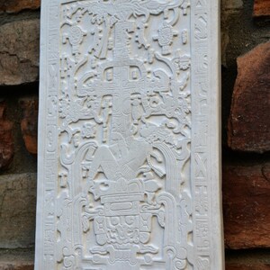 History Aztec Mayan Sarcophagus of King K’inich Janaab’ Pakal Wall ...