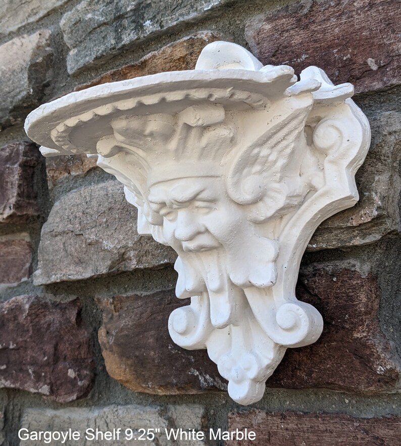 Gargoyle Satyr Wall Shelf Corbel Grotesque Goblin Sculpture - Etsy