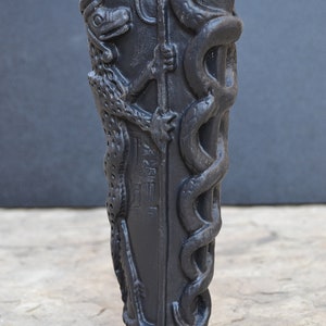 Sumerian Libation Cup of King Gudea Caduceus Votive Chalice Statue ...