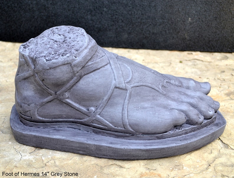Roman Greek Foot of Hermes Sculpture Relief 14 - Etsy