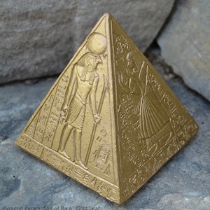 Egyptian Pyramid Pyramidion of Ramose Ra Artifact Carving Sculpture ...