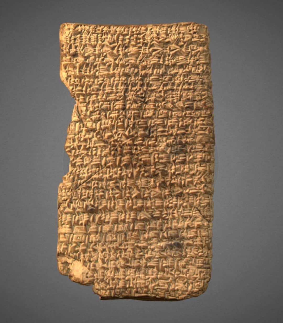 Babylonian Cuneiform Abecedary Sign Forms Assyrian Sculpture Www.neo ...