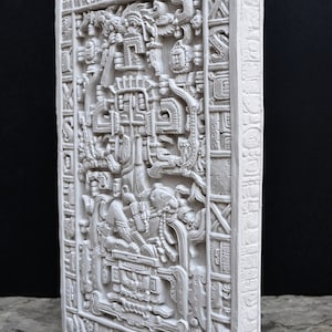 History Aztec Mayan Sarcophagus of King K’inich Janaab’ Pakal Wall ...