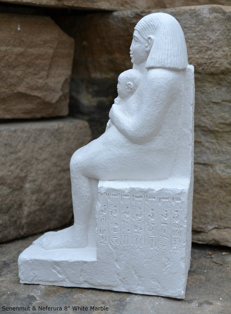 History Egyptian Senenmut Holding Princess Neferure I Artifact - Etsy