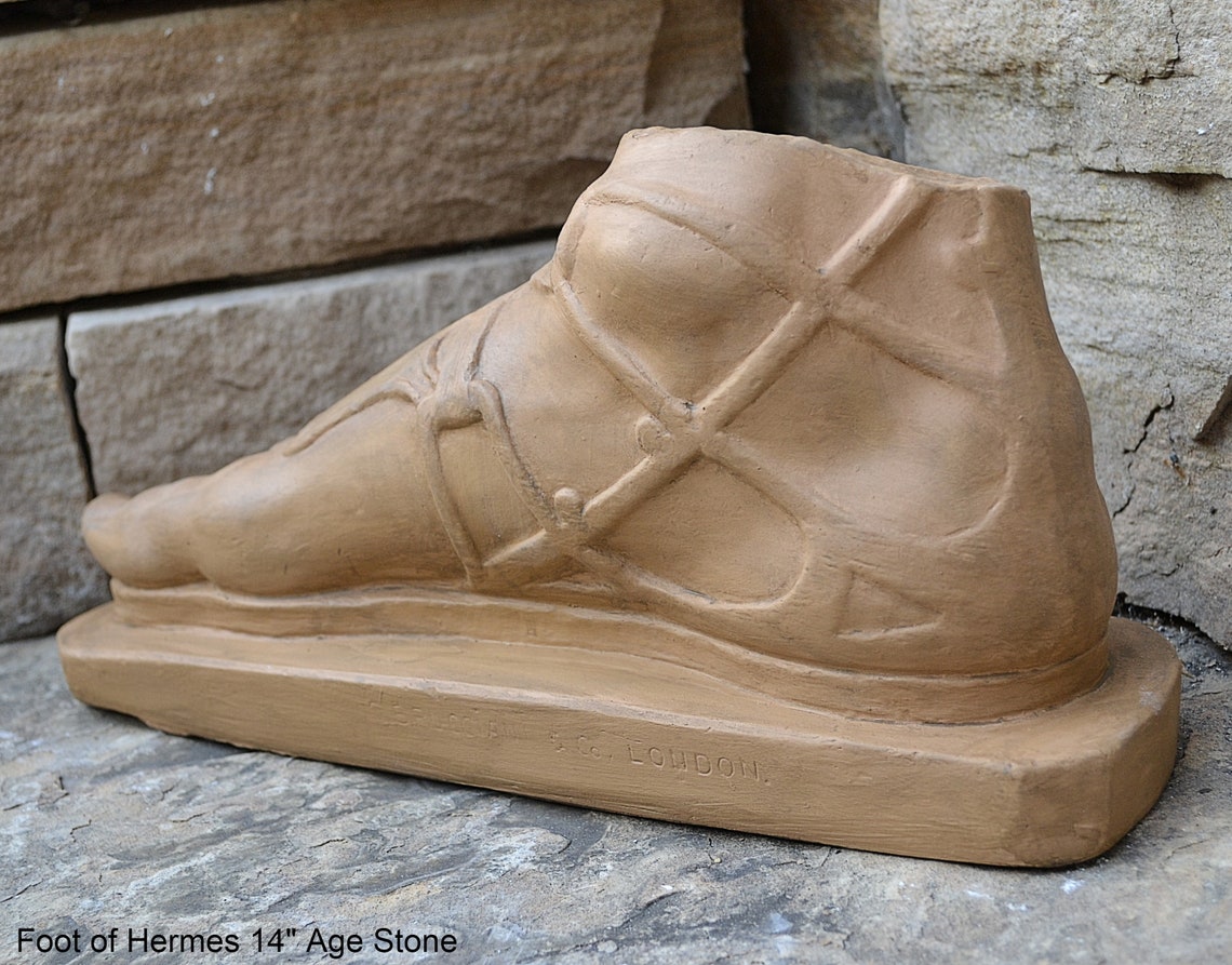 Roman Greek Foot of Hermes Sculpture Relief 14 | Etsy
