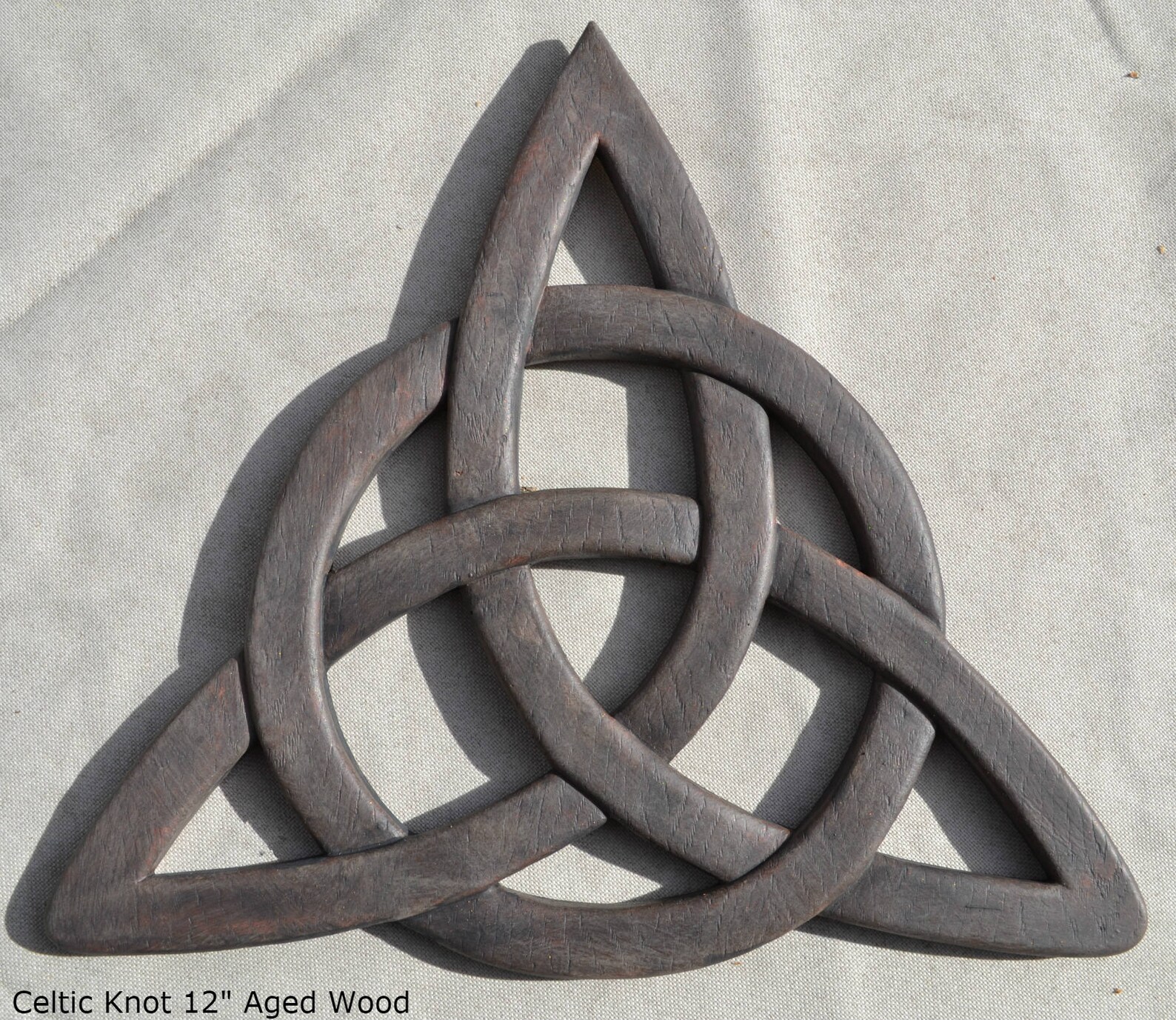 Celtic Decor Trinity Knot Wall Plaque Sculpture Irish - Etsy