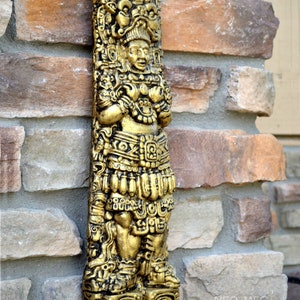 History Chiapas Aztec Maya Artifact Carved Sculpture Statue 20" Tall Neo-mfg - Etsy