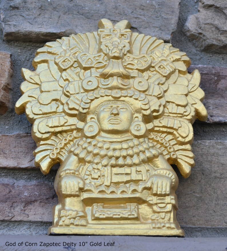 History Aztec Maya Mesoamerica God of Corn Zapotec Deity - Etsy