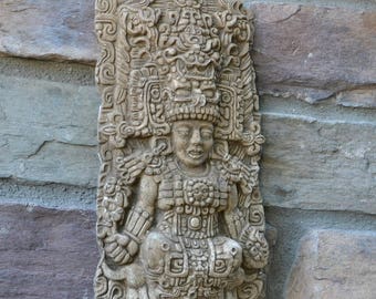 Aztec Mayan Idol Great Jaguar Statue Sculpture Www.neo-mfg.com | Etsy