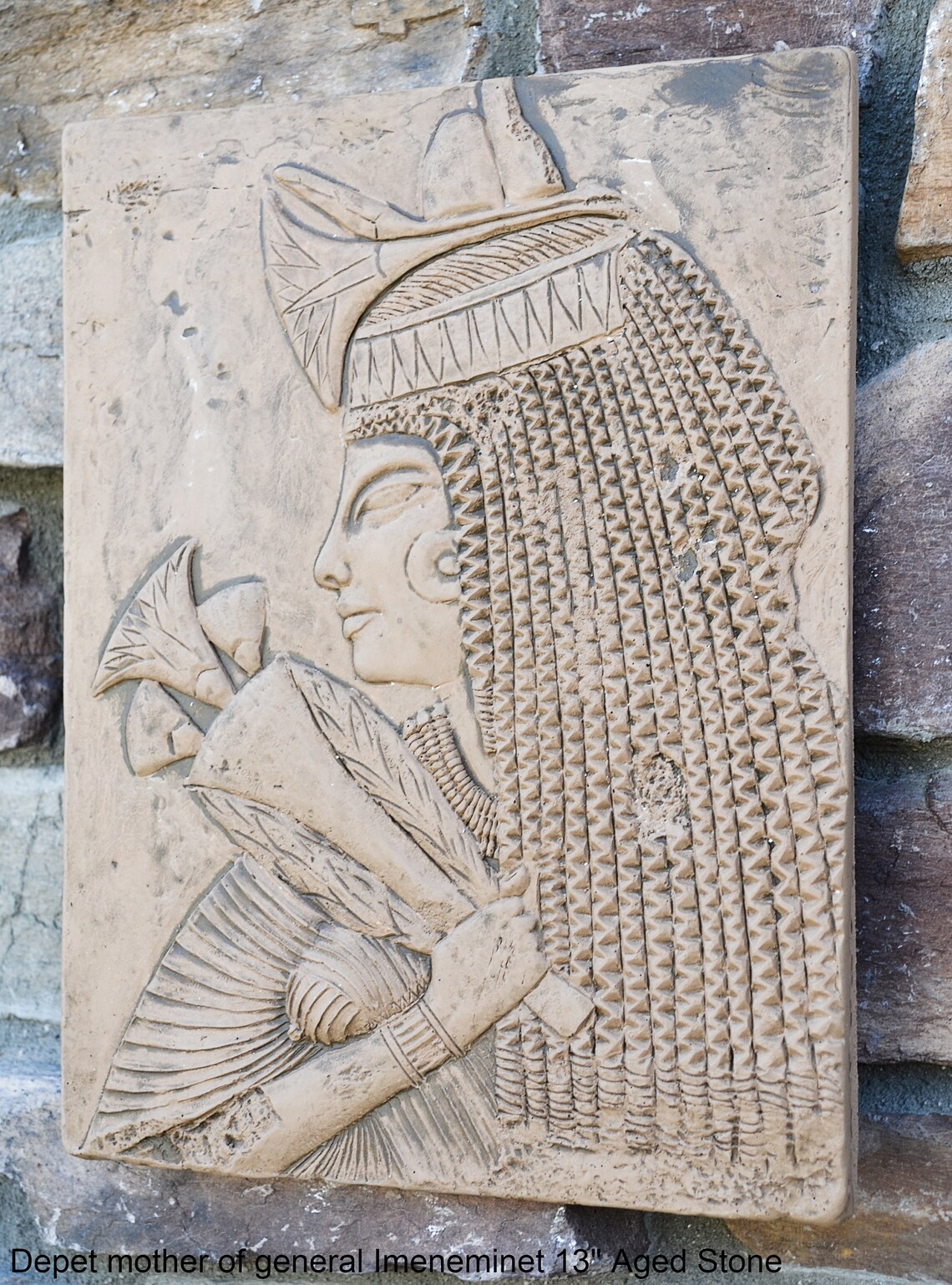 History Egyptian Depet Mother of General Imeneminet Plaque | Etsy