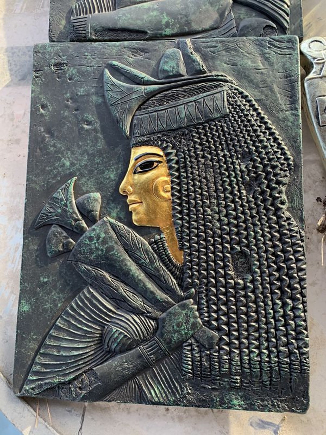 History Egyptian Depet Mother of General Imeneminet Plaque Artifact ...
