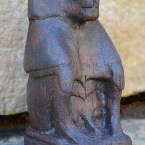 History Egyptian THOTH Hedj-wer God of Wisdom Baboon Sculpture Carving ...