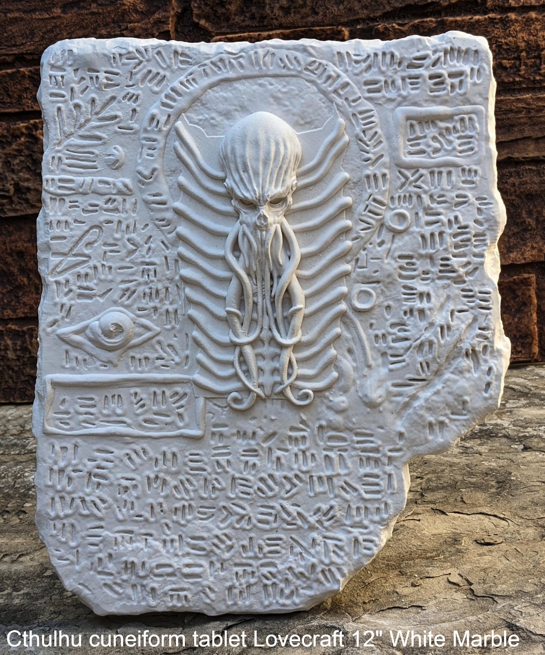 Cthulhu Cuneiform Tablet Sculpture Wall Plaque Www.neo-mfg.com 12 ...
