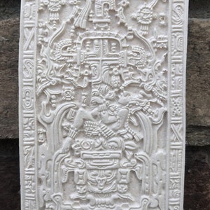 History Aztec Mayan Sarcophagus of King K’inich Janaab’ Pakal Wall ...