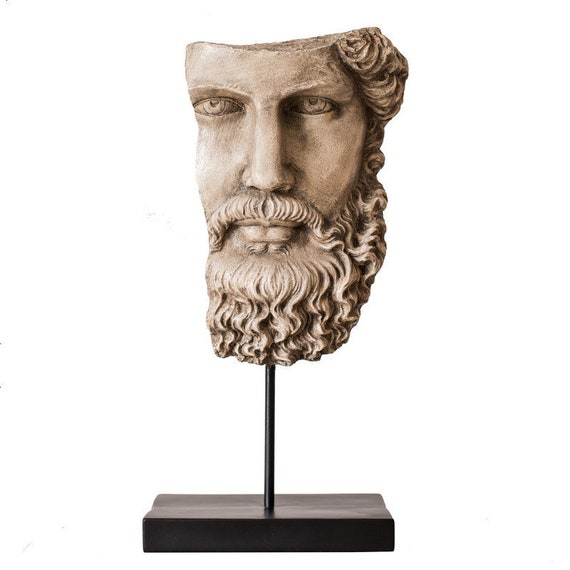 Roman Greek emperor Lucius Verus Fragment 3D Portrait Face | Etsy