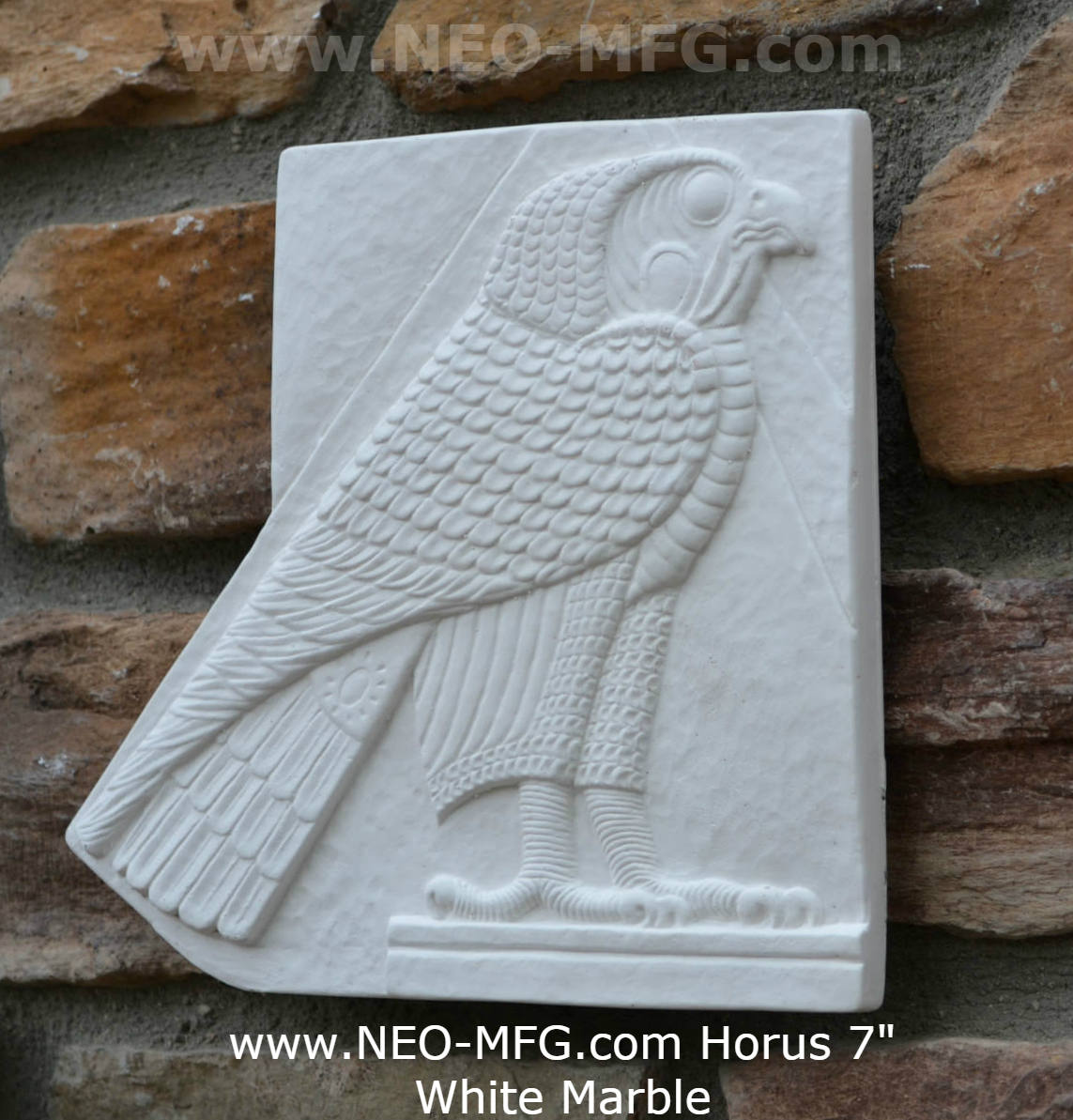 History Egyptian Horus Sculptural Wall Relief Plaque Www.neo-mfg.com 7 ...