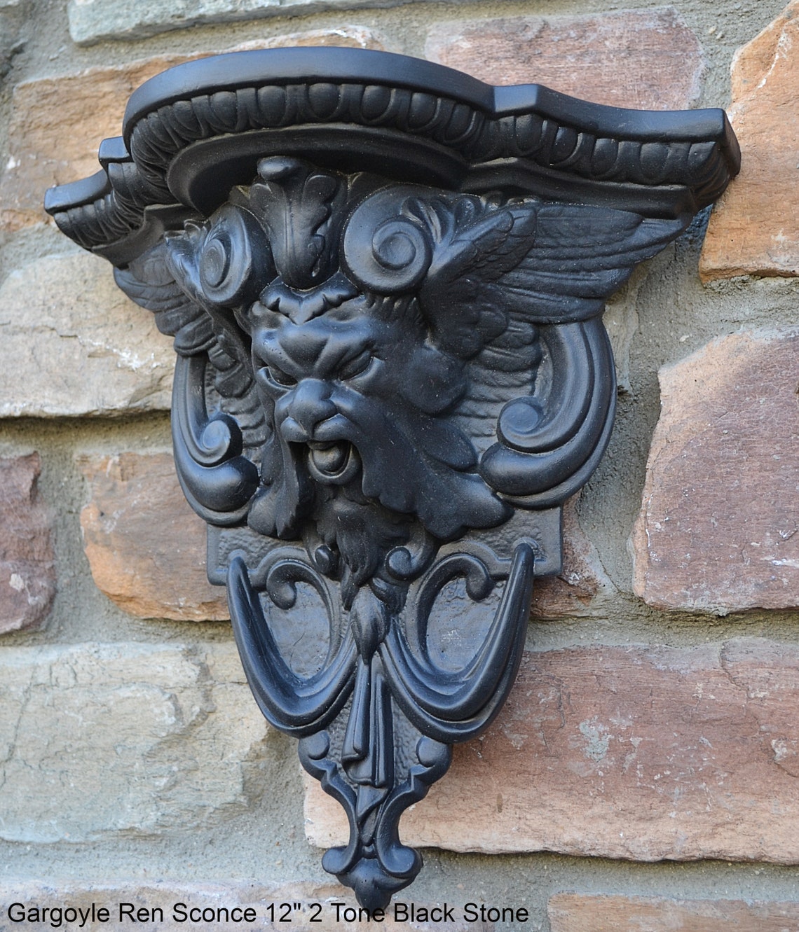 Gargoyle Satyr Wall Shelf Corbel Grotesque Goblin Sculpture - Etsy