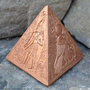 Egyptian Pyramid Pyramidion of Ramose Ra Artifact Carving Sculpture ...