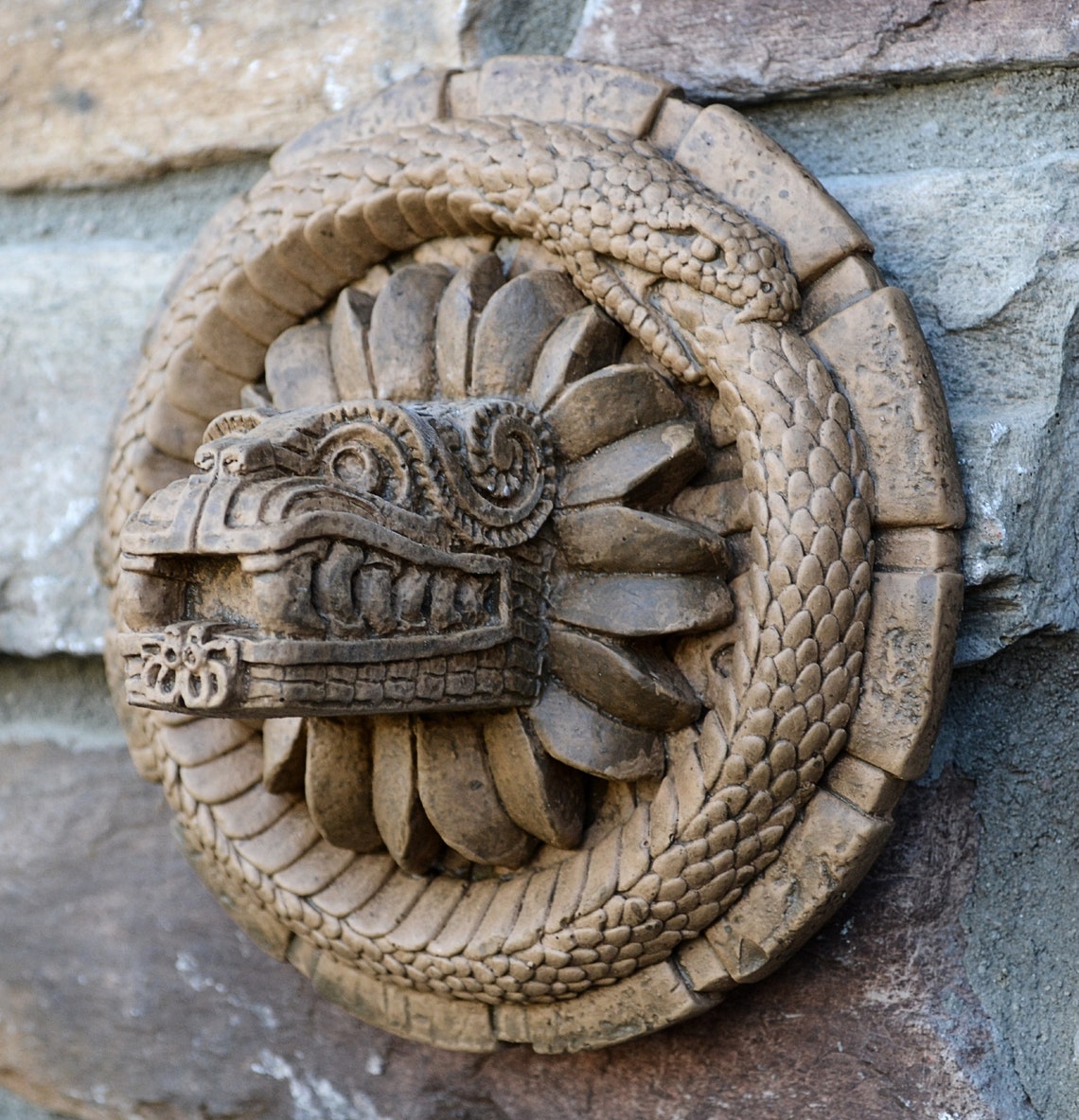 History MAYAN AZTEC Ouroborus W/ F Feathered Serpent 6 - Etsy