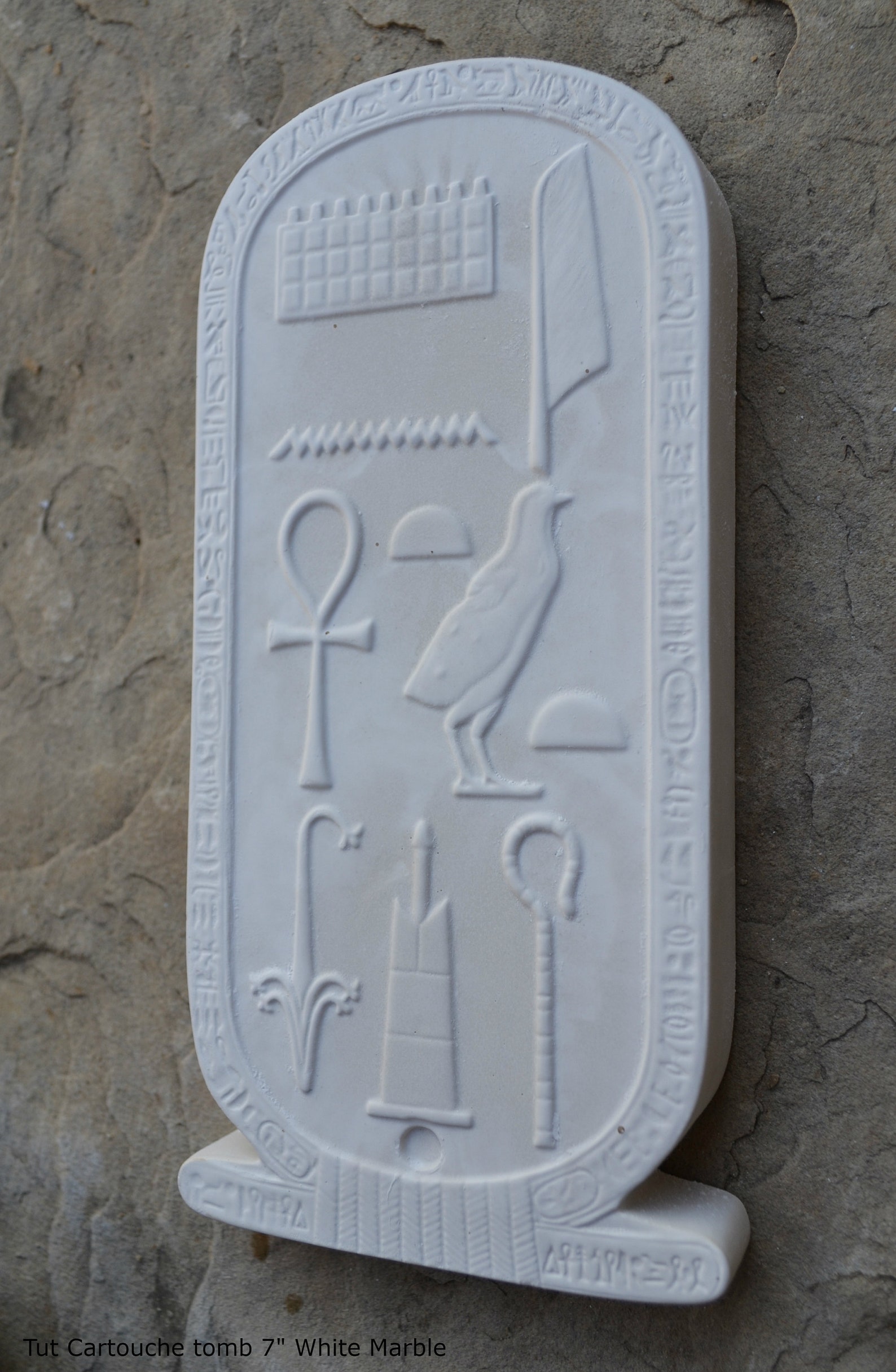 Egyptian King Tut Cartouche Tomb Artifact Carved Sculpture - Etsy Australia