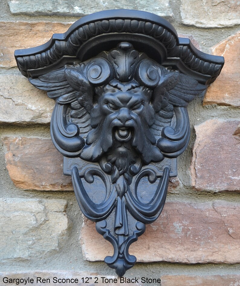 Gargoyle Satyr Wall Shelf Corbel Grotesque Goblin Sculpture - Etsy
