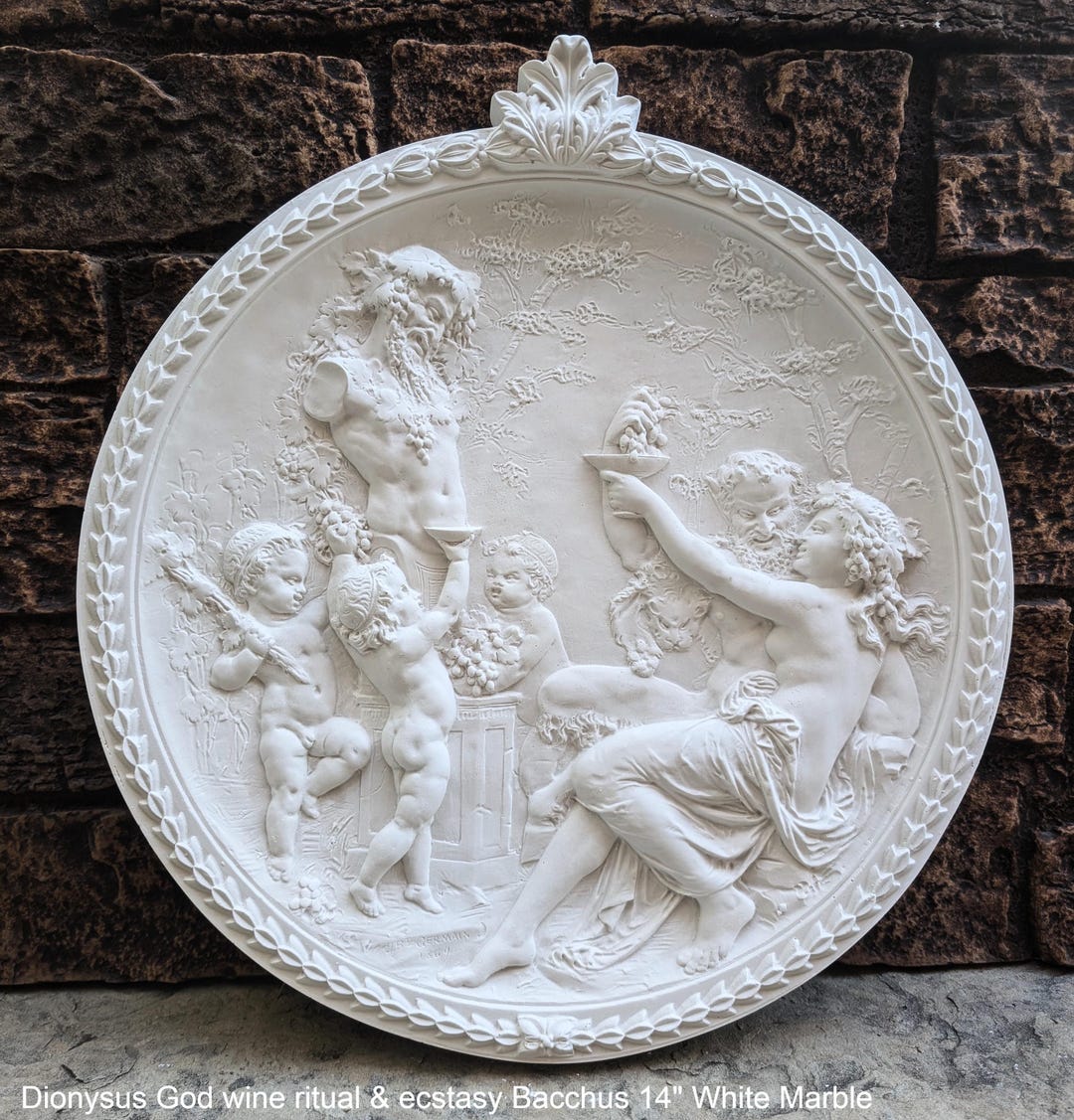 Roman Greek Dionysus God of Wine Ritual Madness and Ecstasy - Bacchus ...