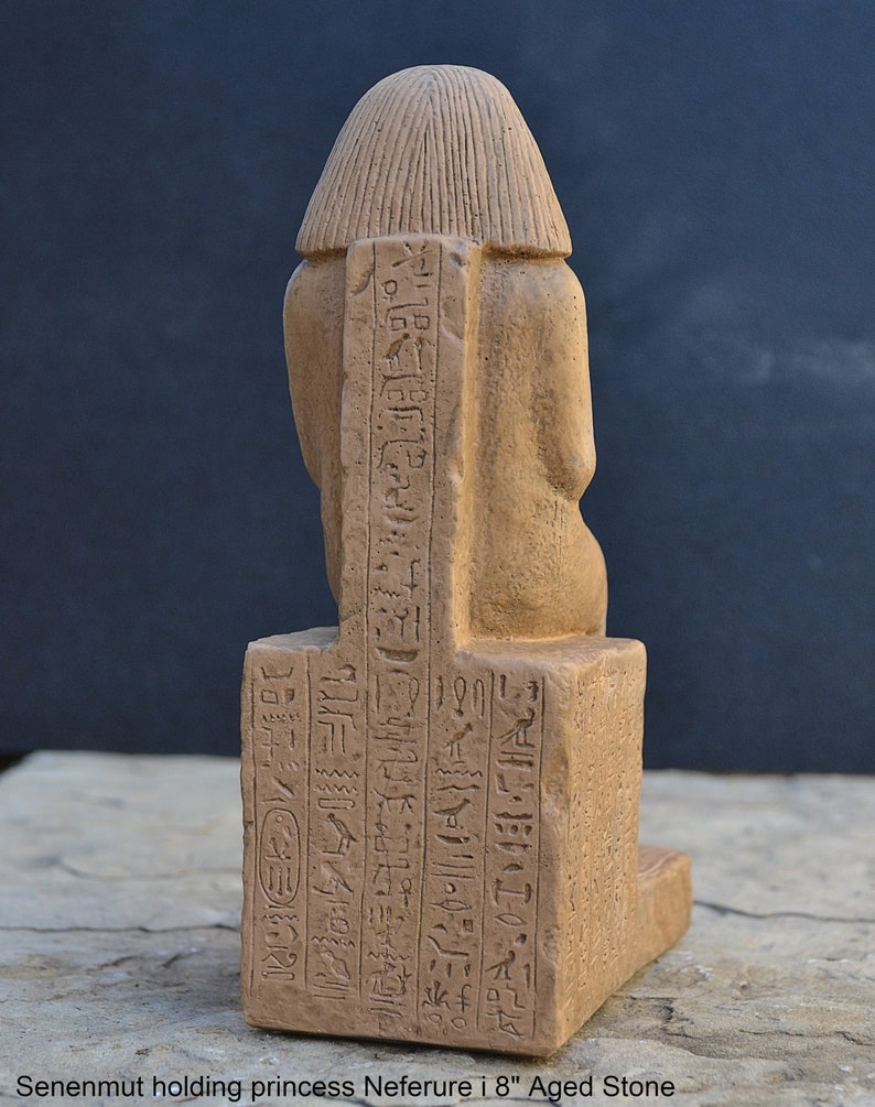 History Egyptian Senenmut Holding Princess Neferure I Artifact - Etsy
