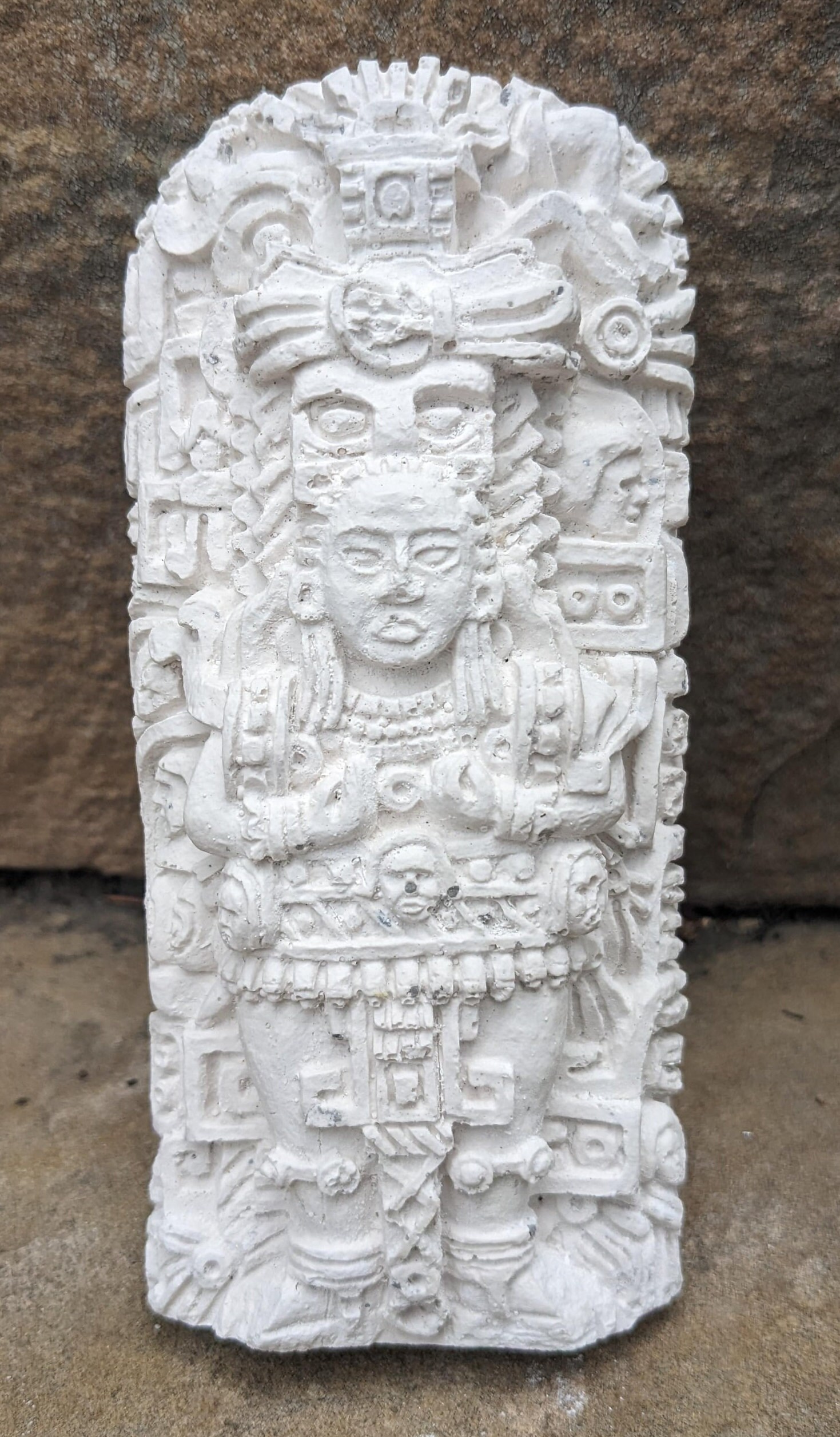 Aztec Maya Mesoamerica Totem Stela Carving Artifact Stelae - Etsy