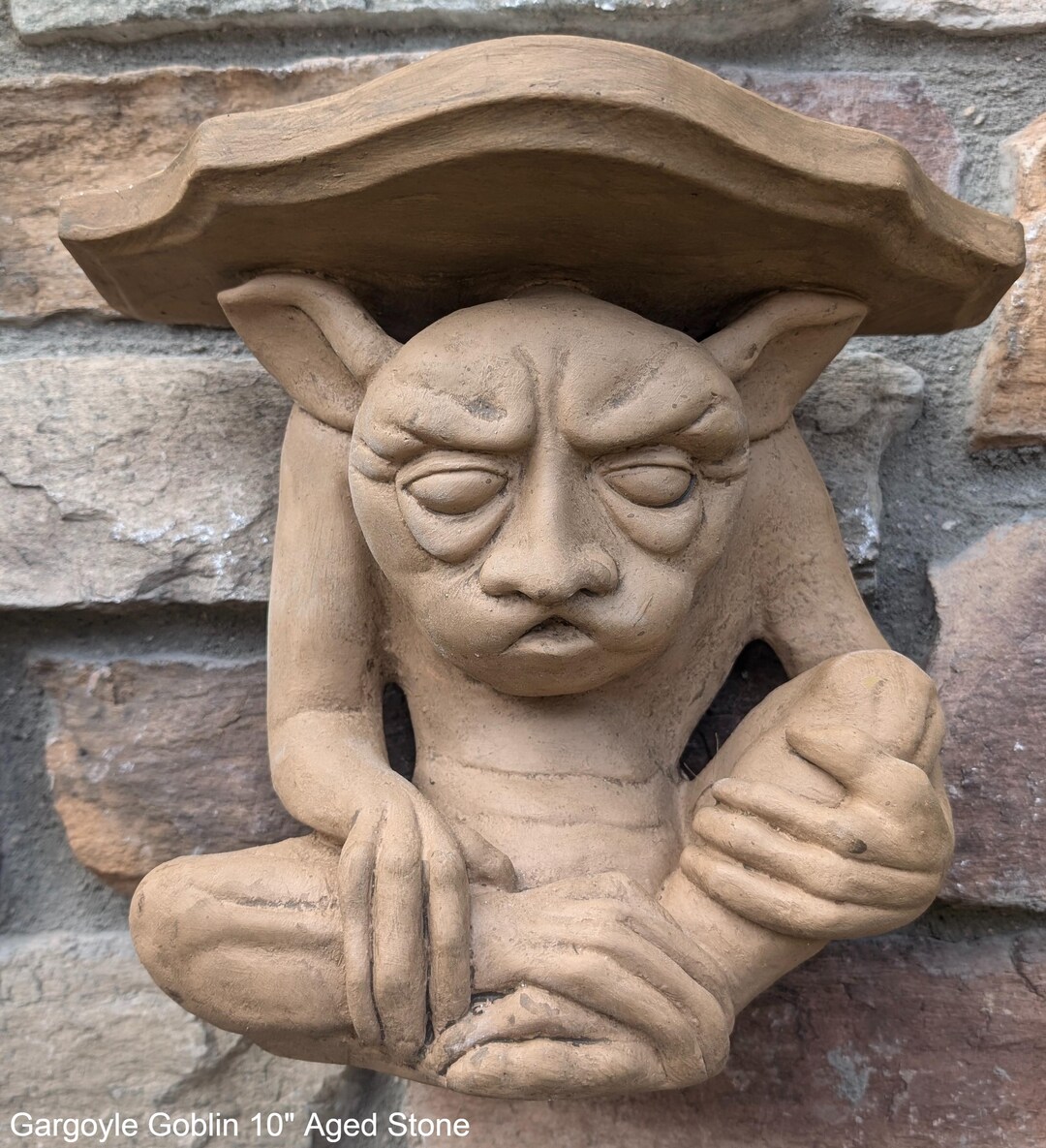 Goblin Mythical Medieval Wall Shelf Corbel Grotesque Sculpture Www.neo ...