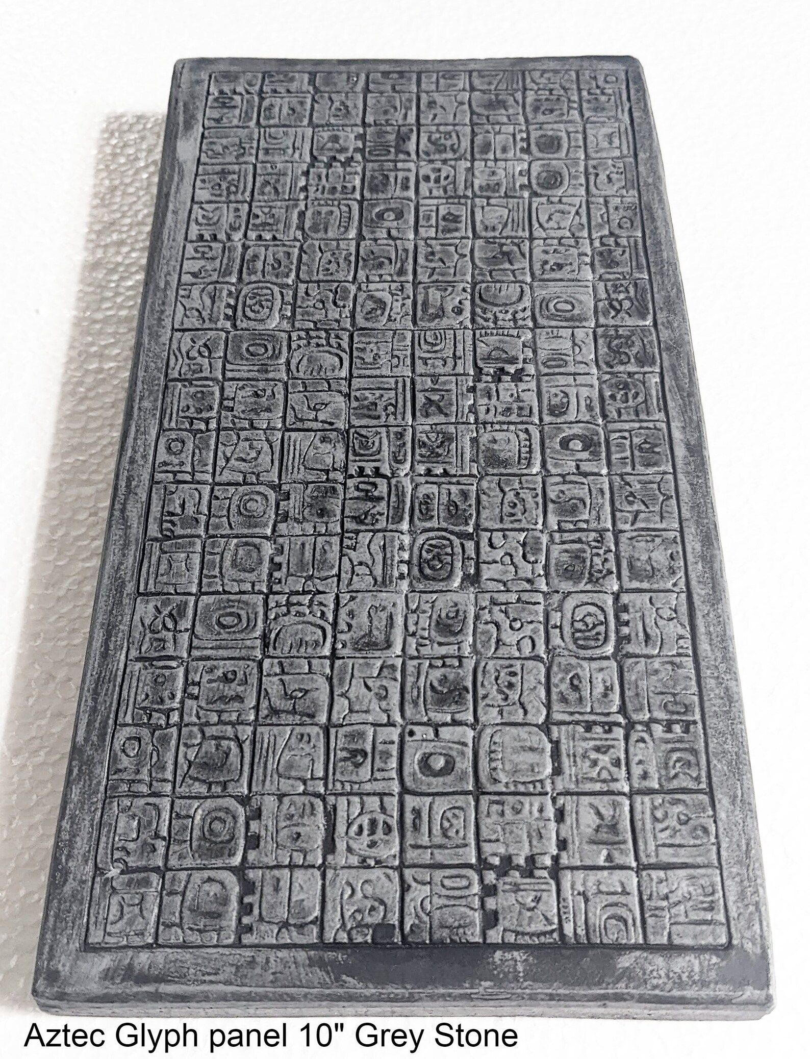 Aztec Mayan Glyph Panel Wall Plaque Fragment Relief - Etsy