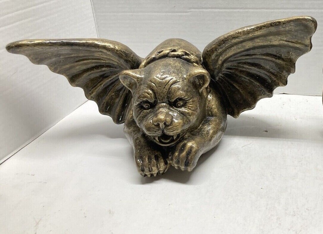 Gargoyle Mythical Chained Wall Plaque Sculpture Sconce Www.neo-mfg.com ...