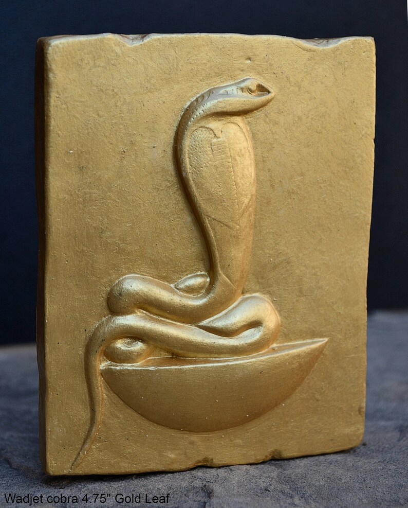 History Egyptian Wadjet Cobra Stela Fragment Sculptural Wall Relief ...