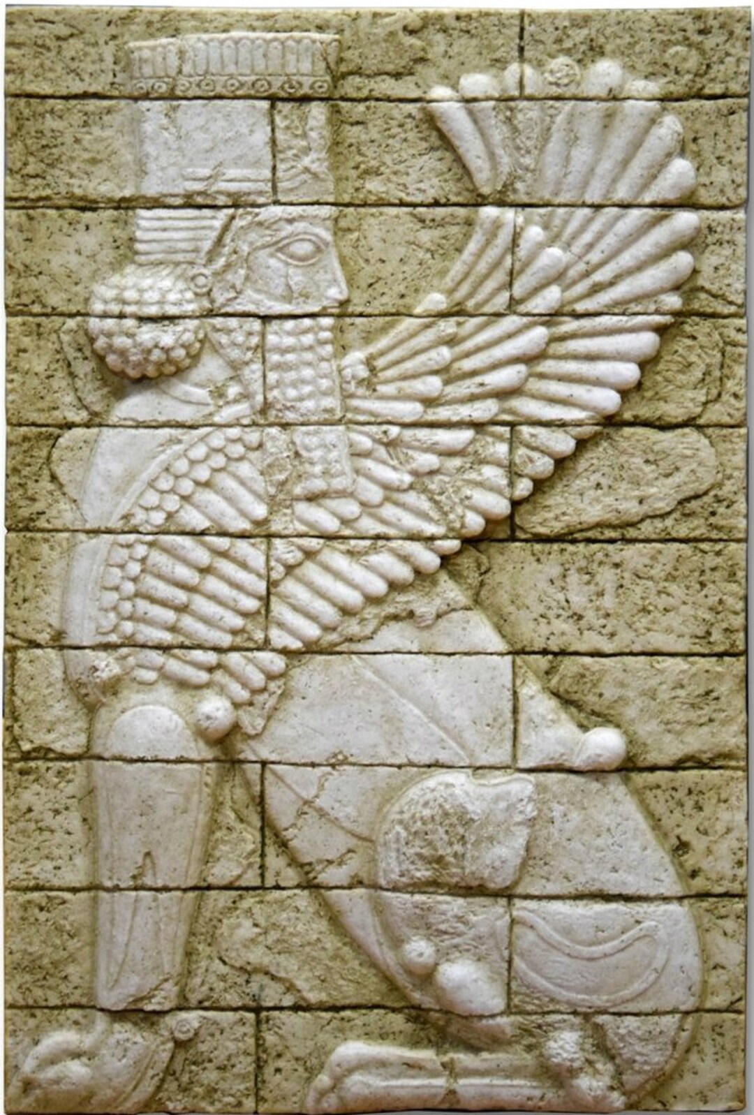Assyrian Mesopotamian Winged Sphinx Palace of Darius the Great at Susa ...