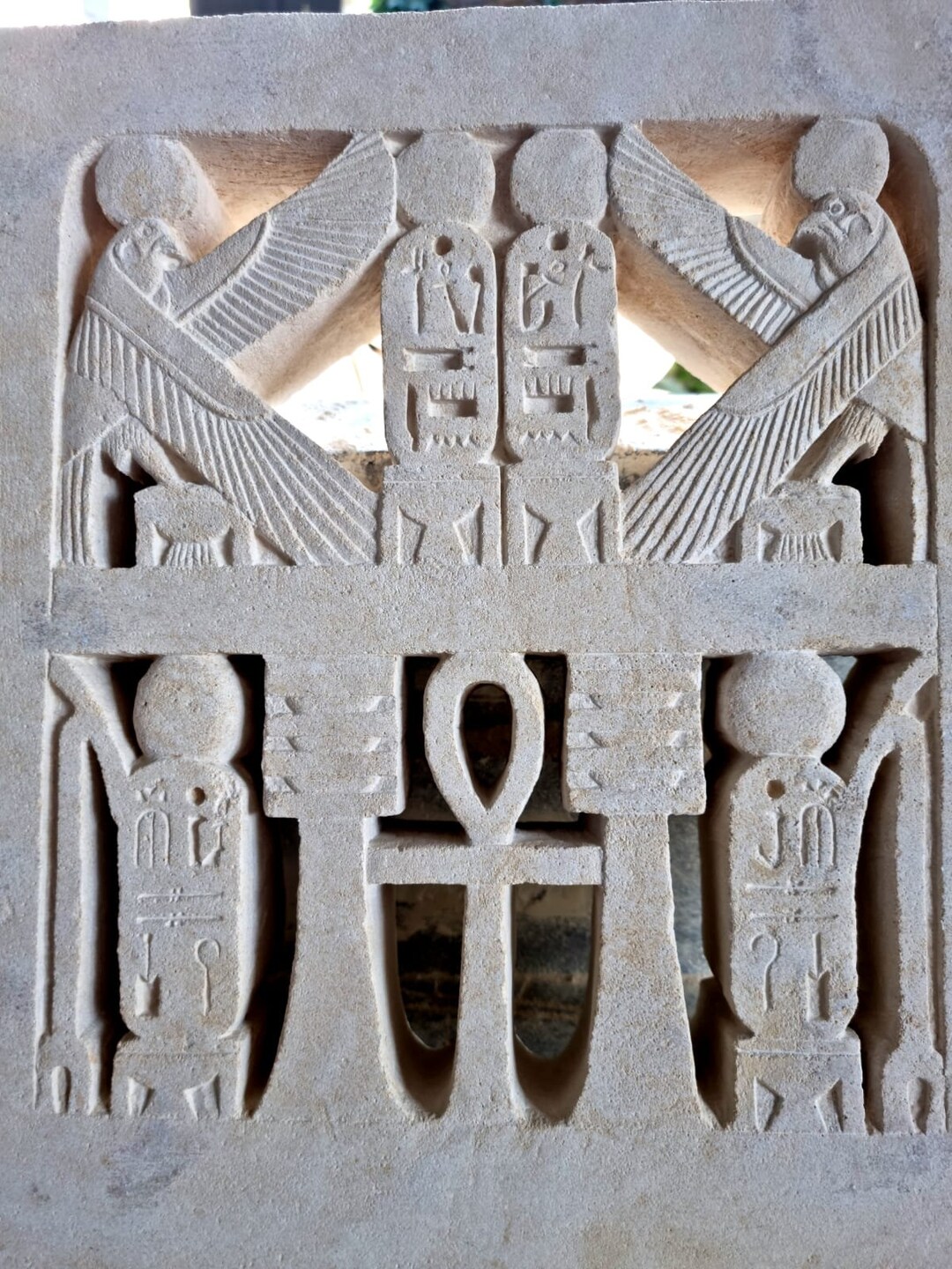 Egyptian Window Grill From a Palace of Ramesses III Wall Plaque ...
