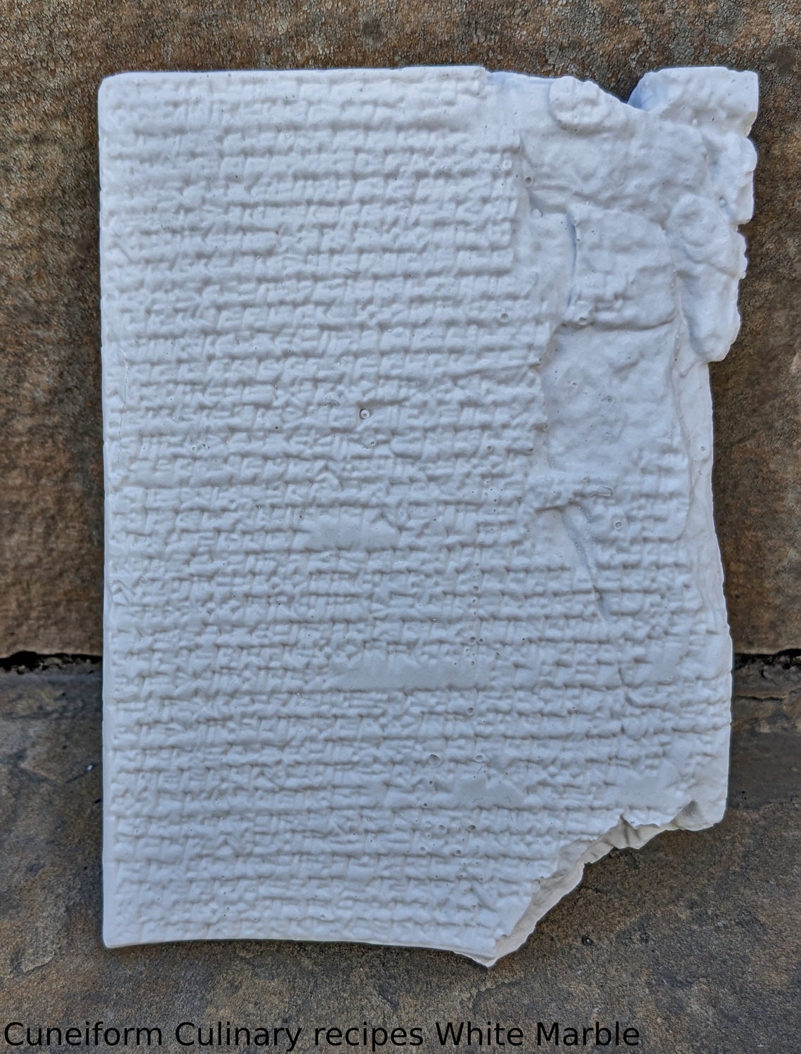 Babylonian Cuneiform Culinary Recipes Sculpture Www.neo-mfg.com ...