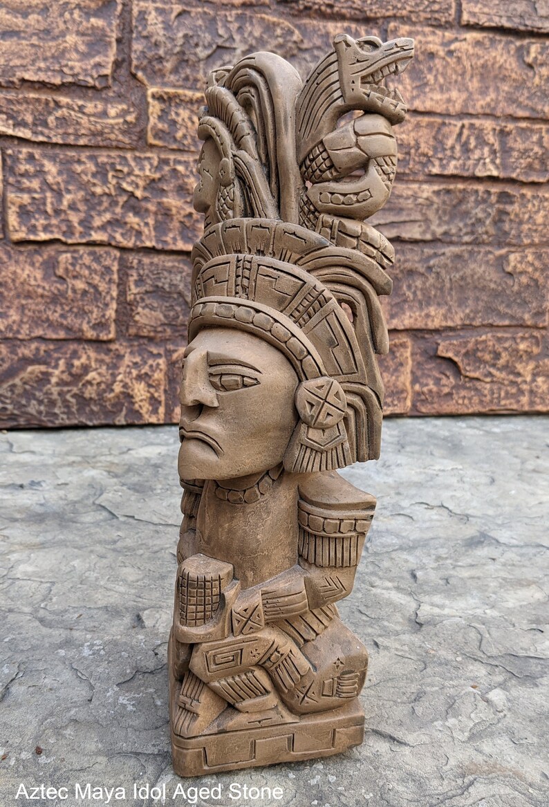 Aztec Mayan Idol Statue Sculpture Www.neo-mfg.com Maya - Etsy