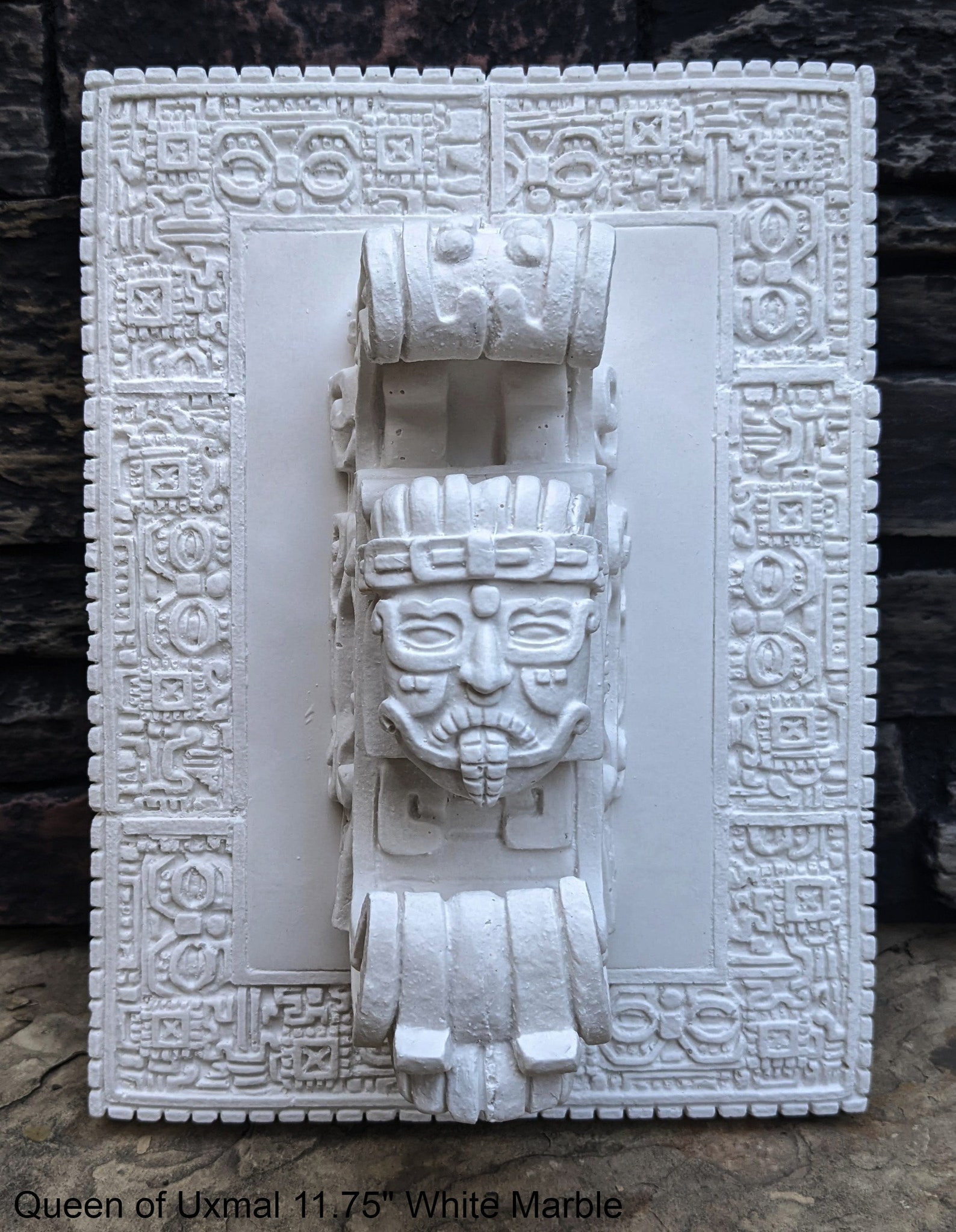 Aztec Mayan Queen of Uxmal Architectural Element Bust - Etsy
