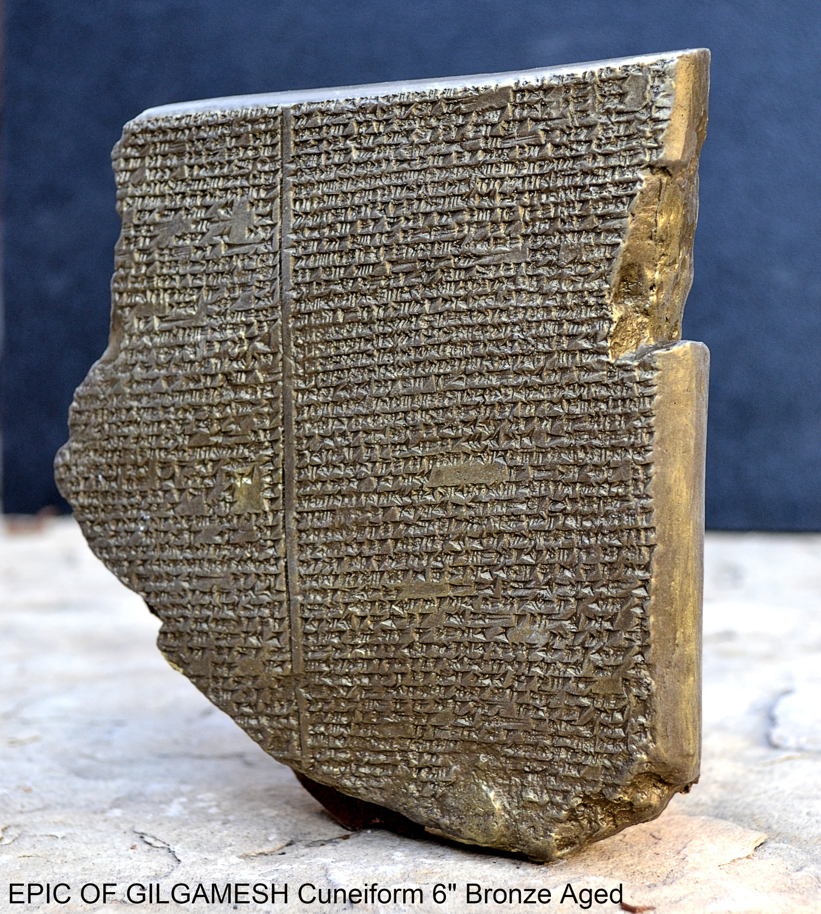 History EPIC OF GILGAMESH Pre-biblical Deluge Flood Story Museum ...