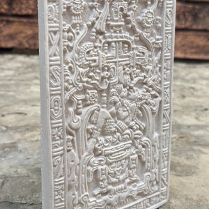 History Aztec Mayan Sarcophagus of King K’inich Janaab’ Pakal Wall ...