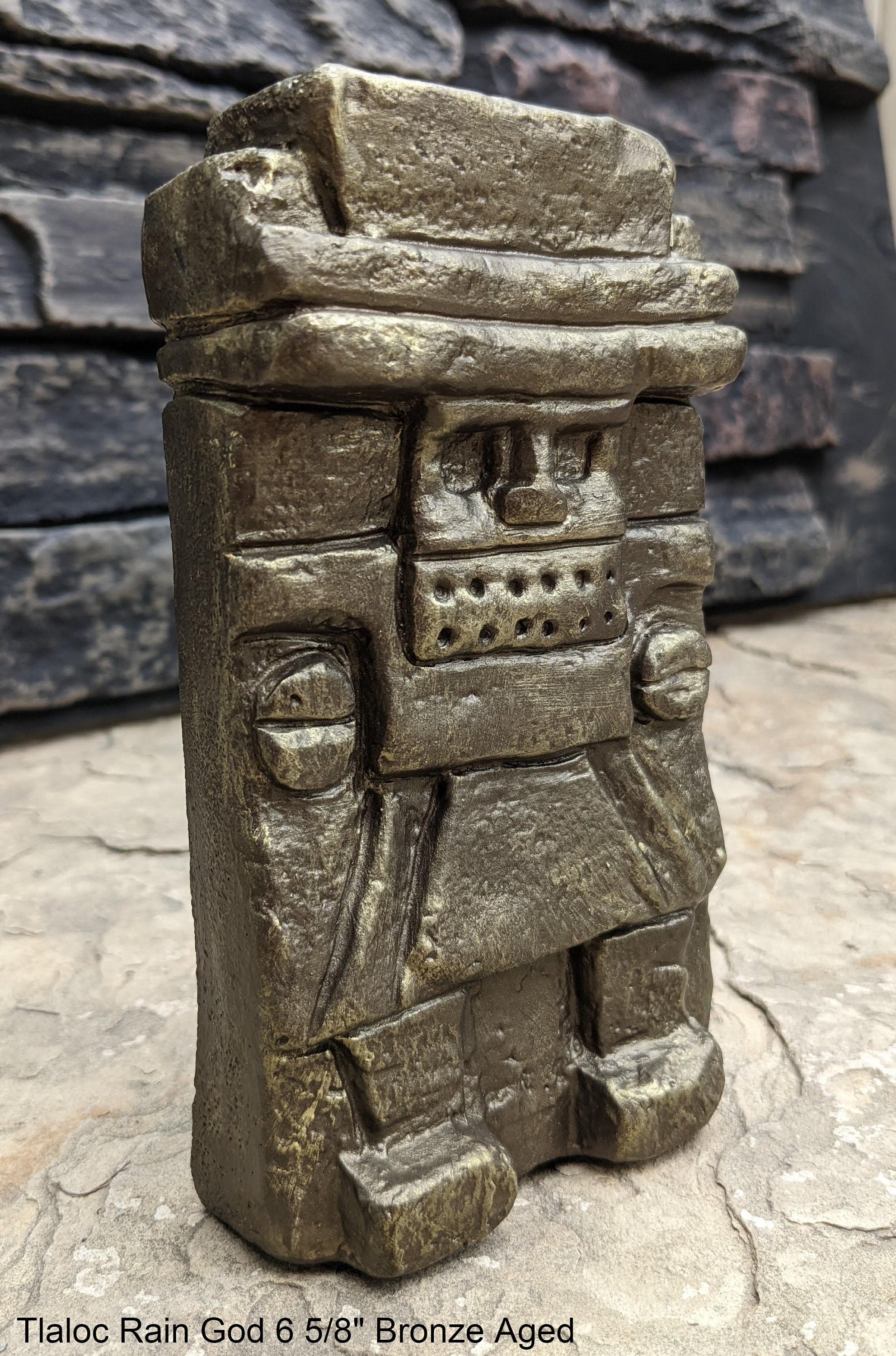 Aztec Rain God Statue
