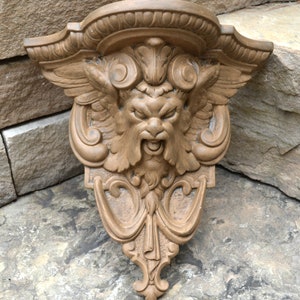 Gargoyle Satyr Wall Shelf Corbel Grotesque Goblin Sculpture Www.neo-mfg ...