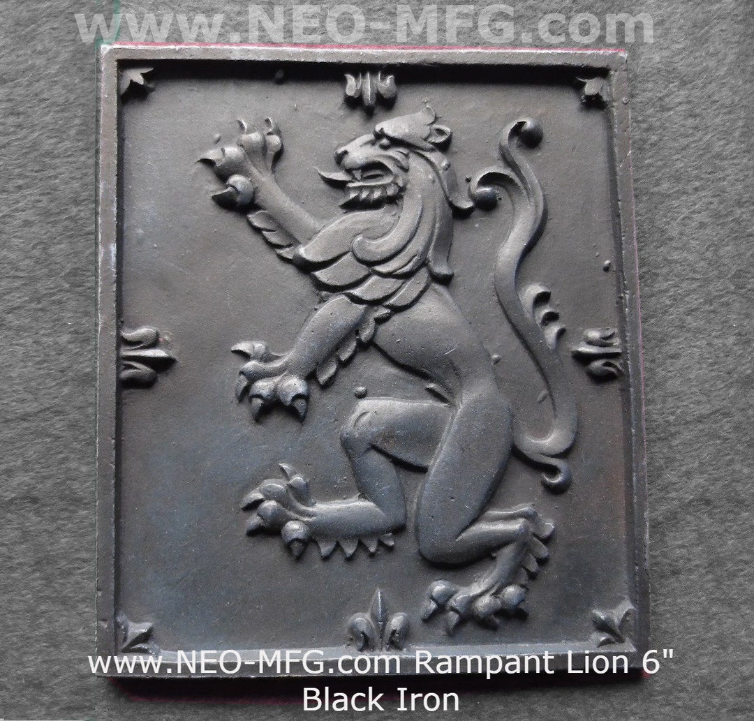 Animal LION Rampant Lowenbrau Sculpture Wall Plaque Www.neo-mfg.com 6 ...
